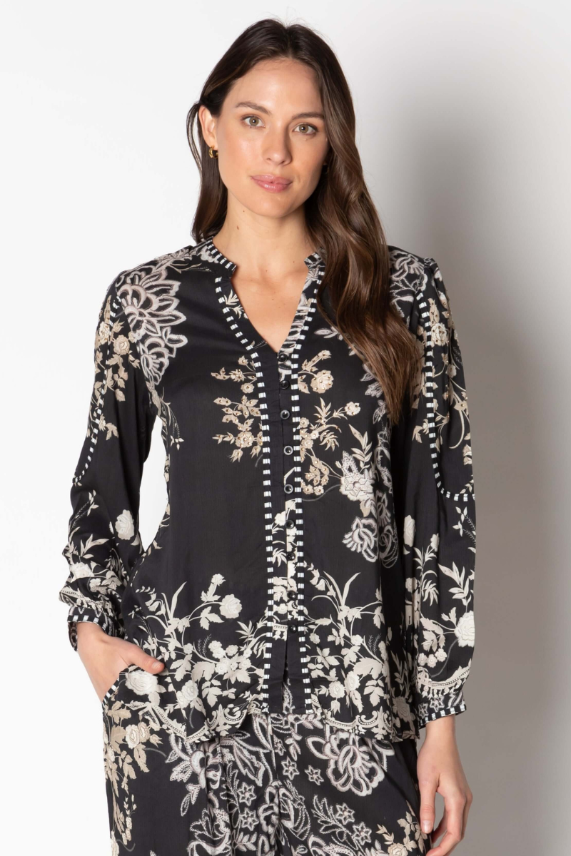 Lula Soul Madrid Shirt - Black – OZ RESORT